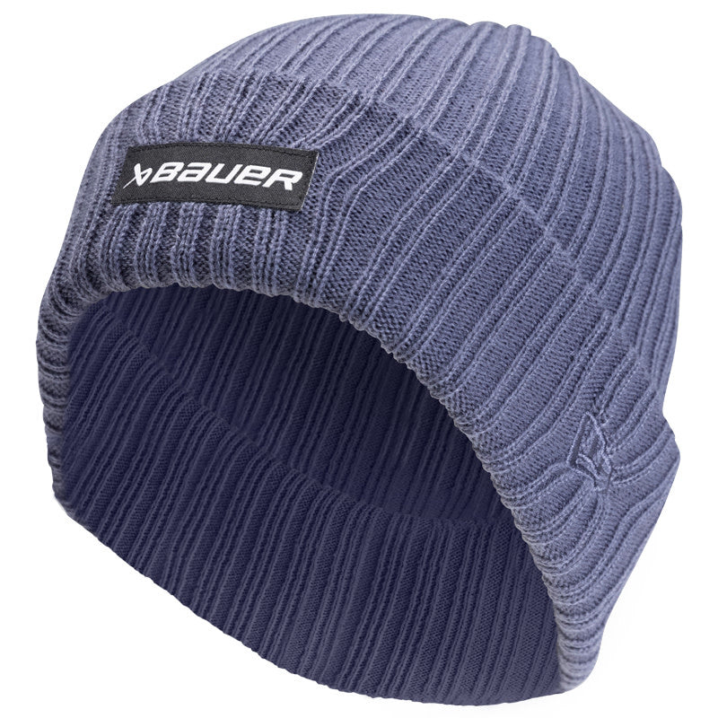 Bauer New Era Ribbed Toque - Blue | Jerry's Hockey