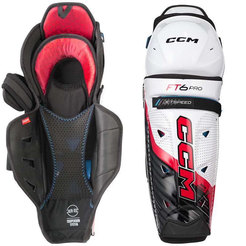 CCM JetSpeed FT6 Pro Shin Guard - Senior | Jerry's Hockey