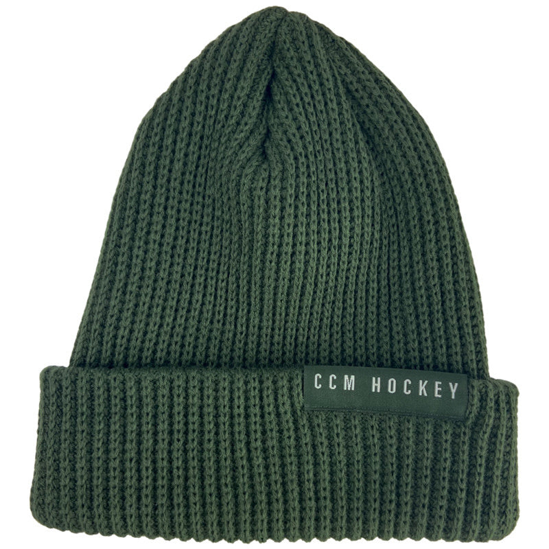 CCM Nostalgia Watchman Beanie - Uniform Green | Jerry's Hockey