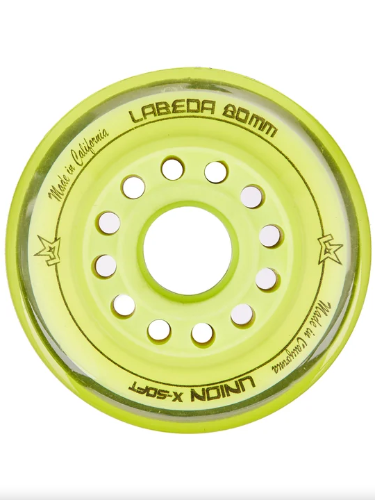 Labeda Union Wheel - X-Soft - 4 Pk | Jerry's Hockey
