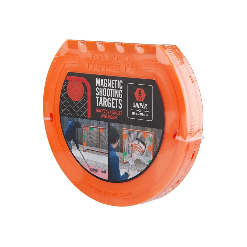 Top Shelf Targets - Orange - 8 inch - 4pack | Jerry's Hockey